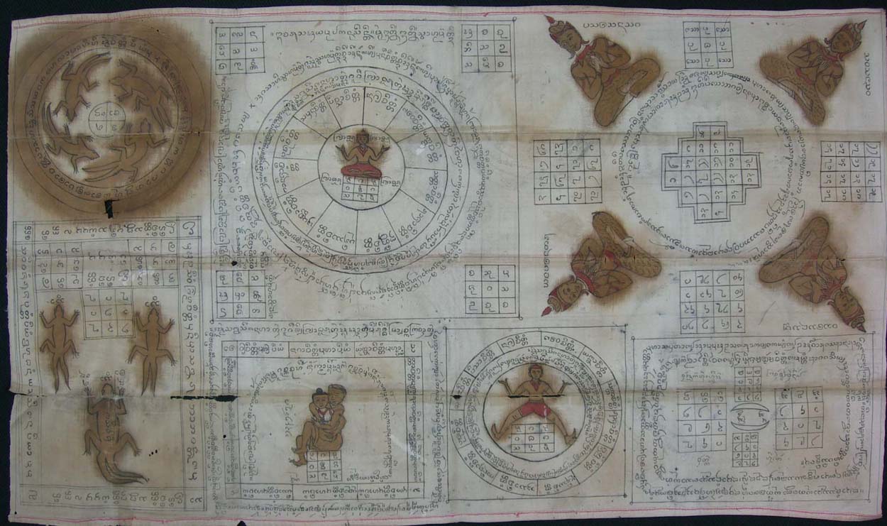 Pha Yant, Sak Yant on Cloth instead of Skin – Sak Yant Thai Temple Tattoos